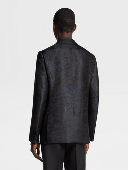 Black Silk Evening Jacket SS25 28672087 | Zegna US Black Silk Evening Jacket SS25 28672087 | Zegna US