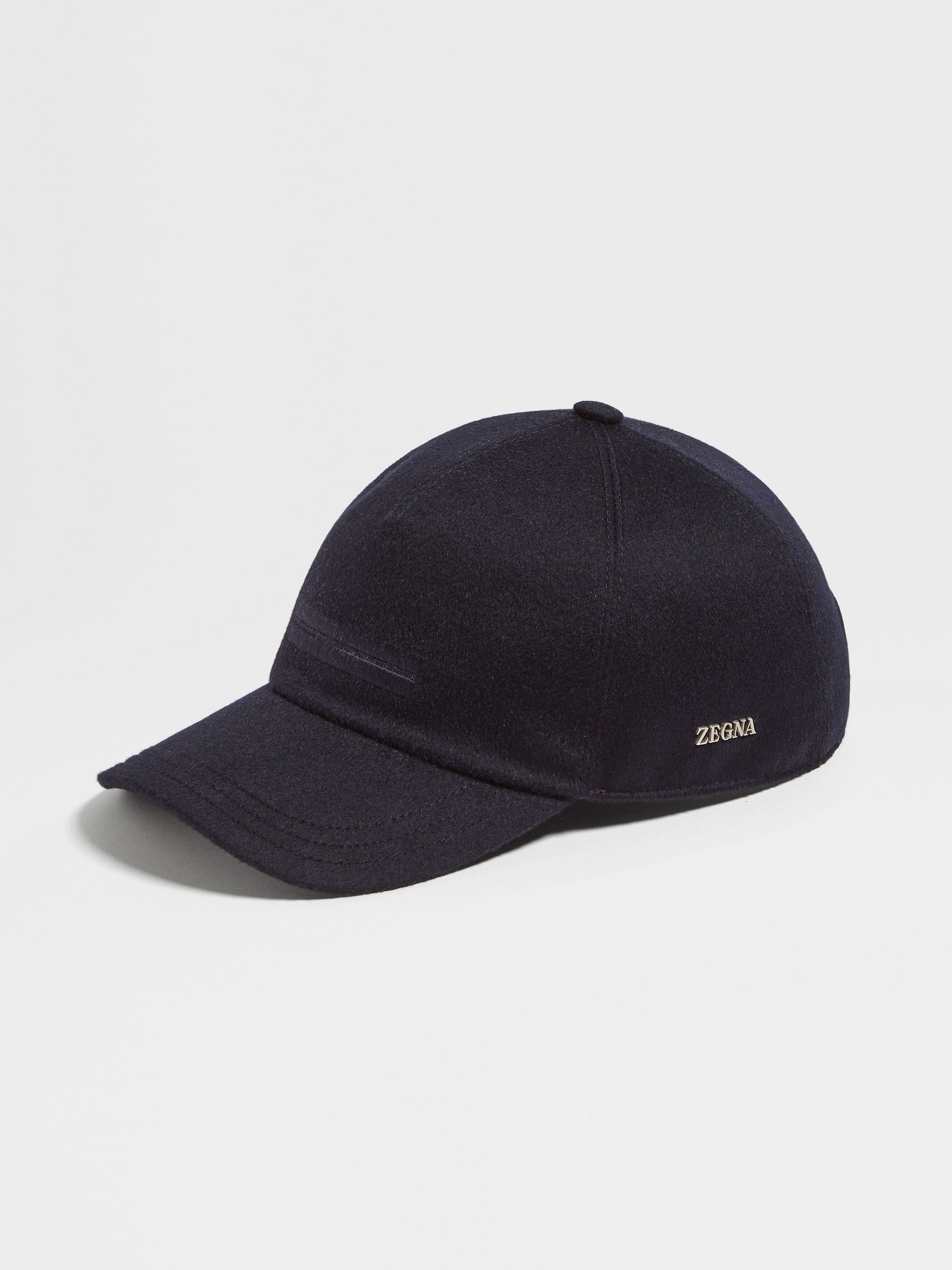 Dark Blue Oasi Cashmere Baseball Cap SS25 32132965 | Zegna US Dark Blue Oasi Cashmere Baseball Cap SS25 32132965 | Zegna US