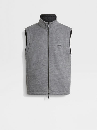 Microfiber Reversible Brezza Vest SS25 22270987 | Zegna US Microfiber Reversible Brezza Vest SS25 22270987 | Zegna US