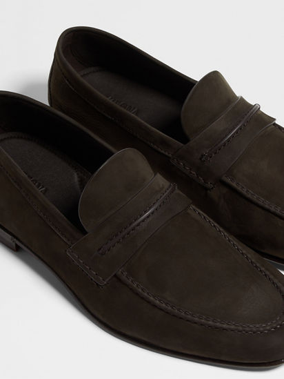 Dark Brown SECONDSKIN Mocassin Loafer SS25 33638831 | Zegna US Dark Brown SECONDSKIN Mocassin Loafer SS25 33638831 | Zegna US